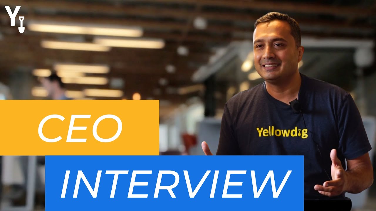 An Interview With Yellowdig S Founder And Ceo Youtube