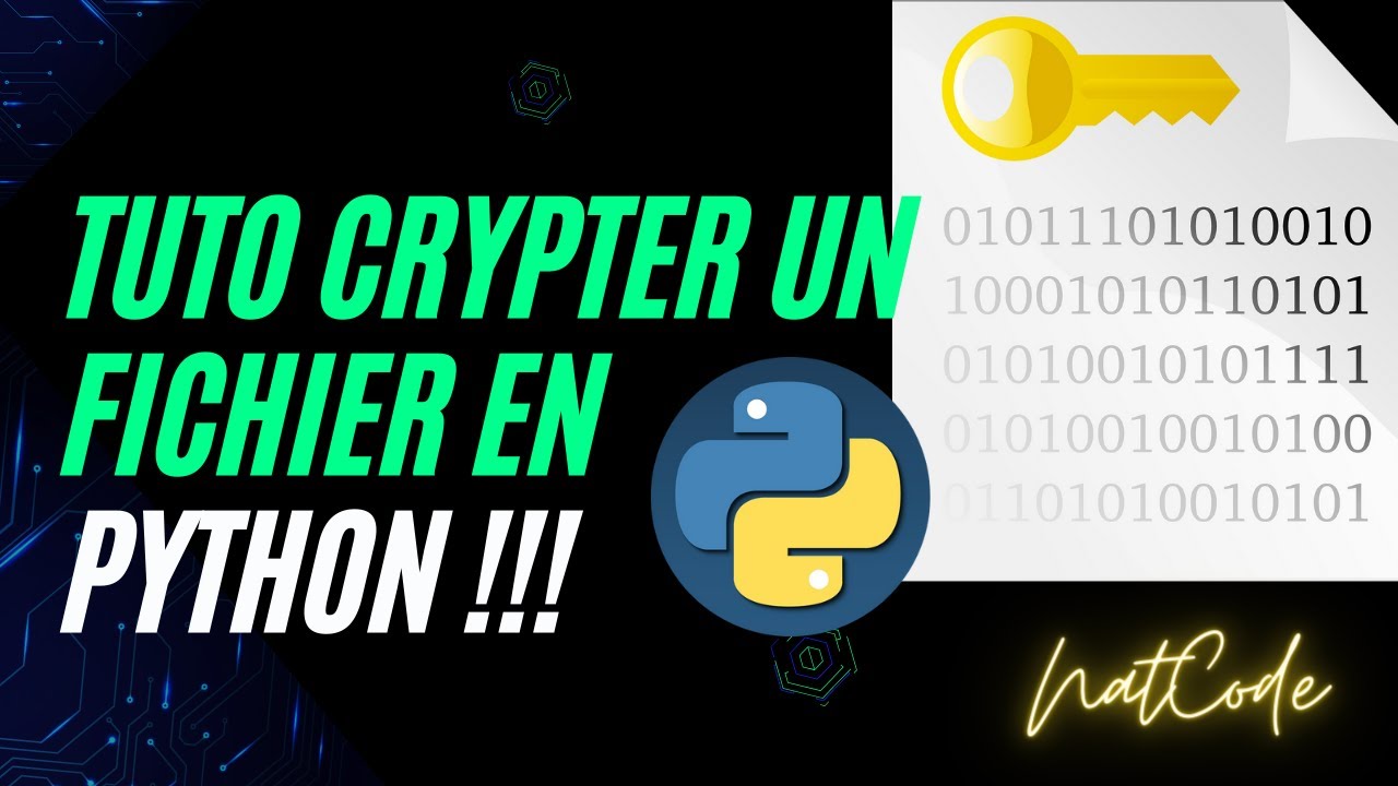 Tuto Python Encrypter Un Fichier Youtube