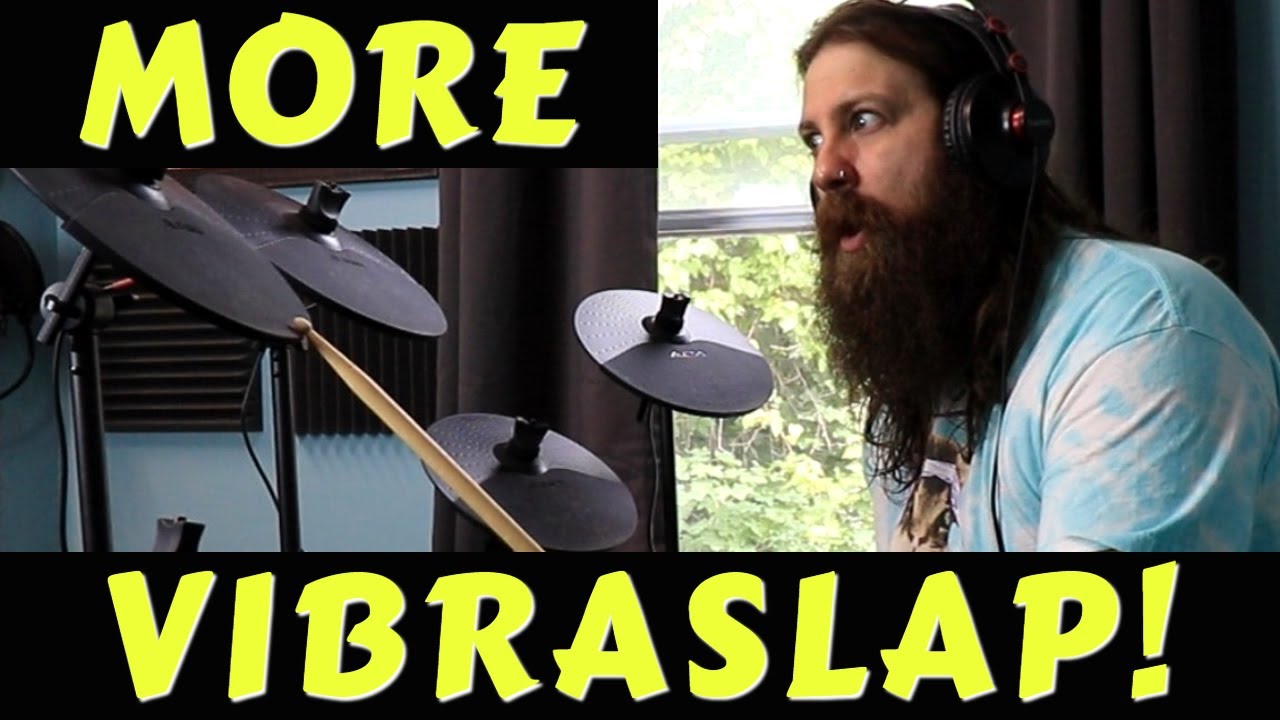 When You Discover Your E Drums Have A Vibraslap Crazy Train Time