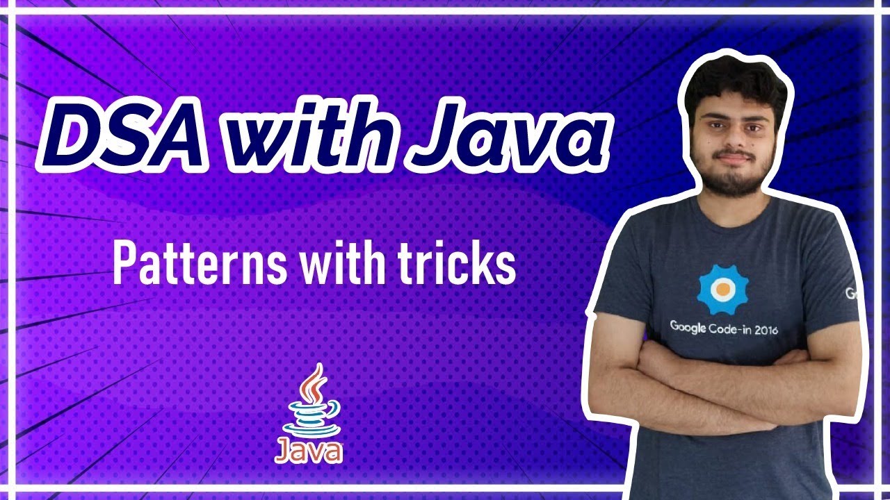 Patterns With Tricks Java Dsa Youtube