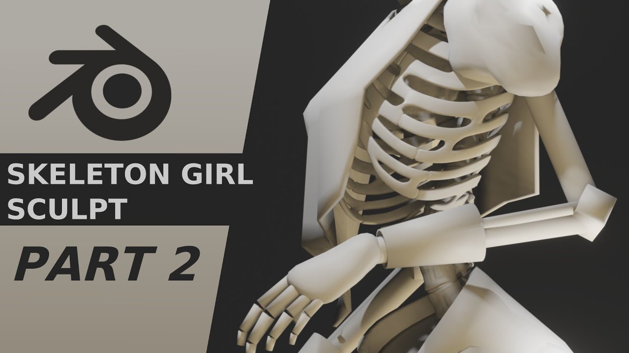 Skeleton Girl Timelapse Part 2 Youtube