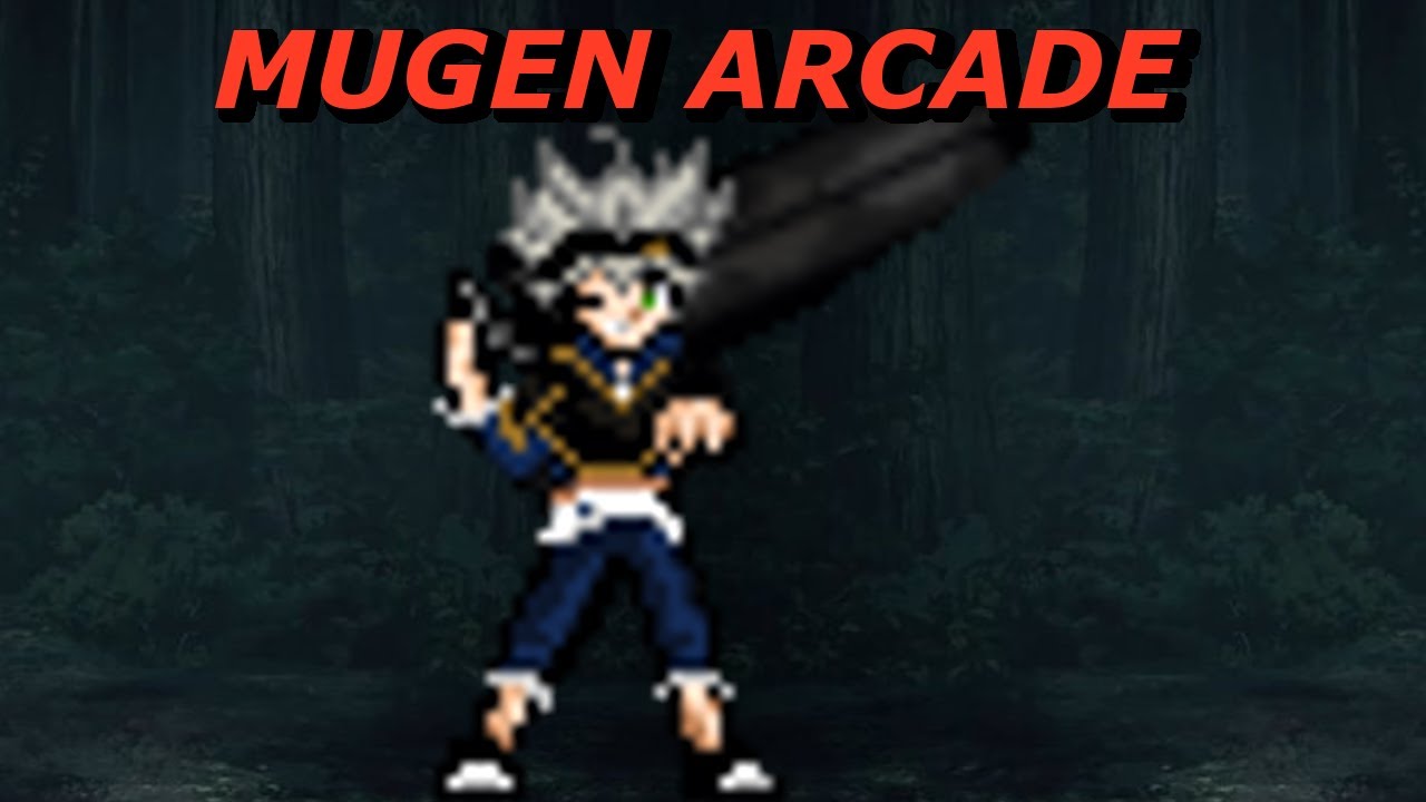 Mugen Arcade Mode With Asta Youtube