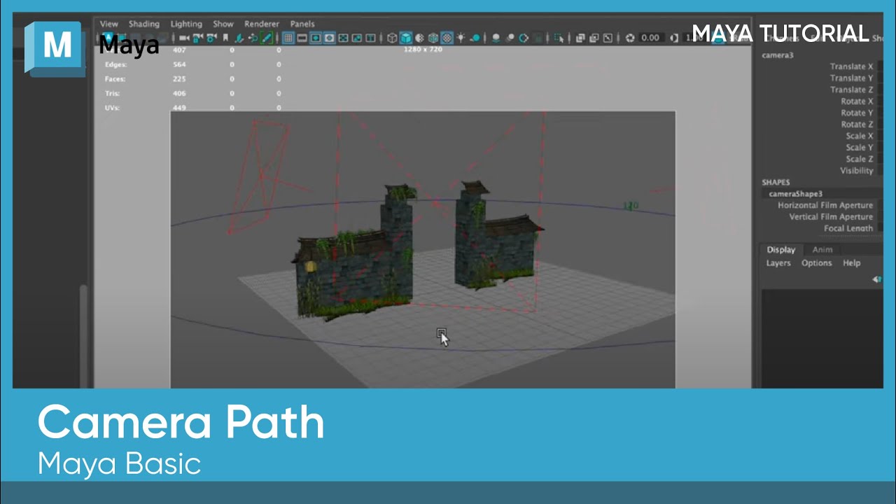Camera Animation Maya Youtube