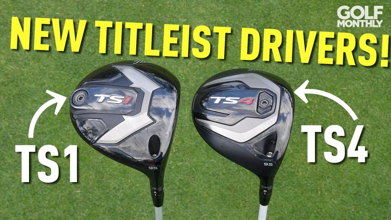 New Titleist Ts1 Ts4 Drivers Tested Golf Monthly Youtube
