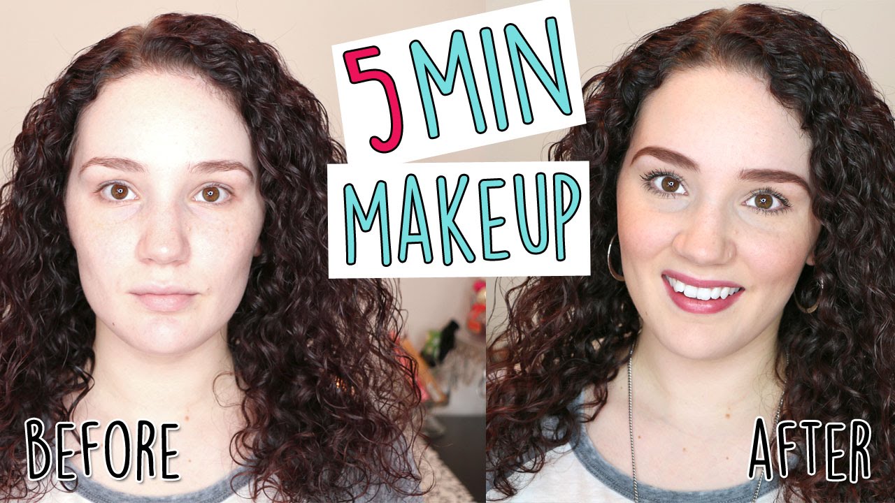 5 Minute Makeup Tutorial Youtube