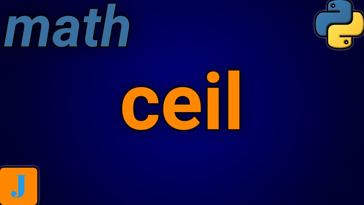Python Math Ceil Youtube