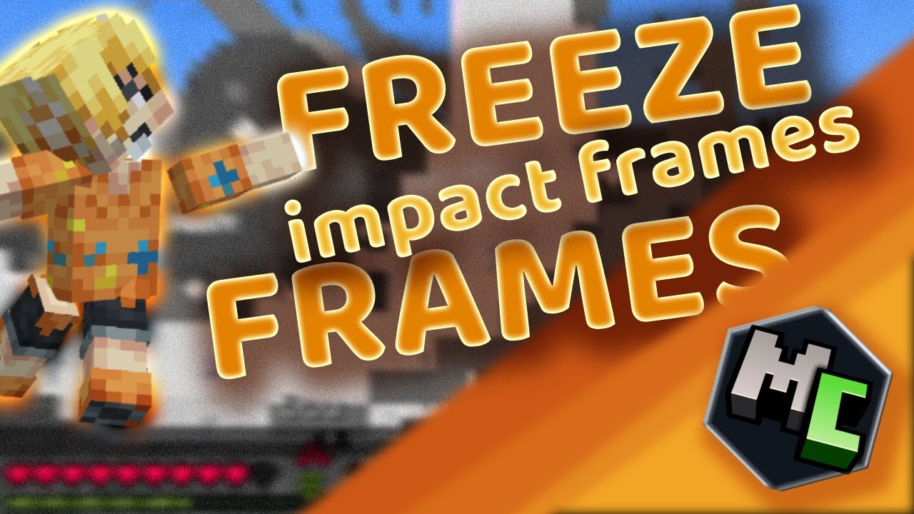 How To Make Impact Frames Freezeframes In Mcreator Youtube