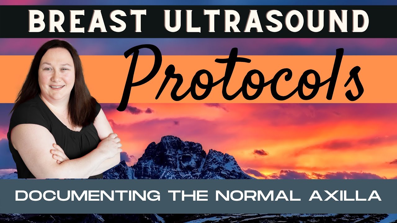 Breast Ultrasound Protocols Documenting The Normal Axilla Youtube