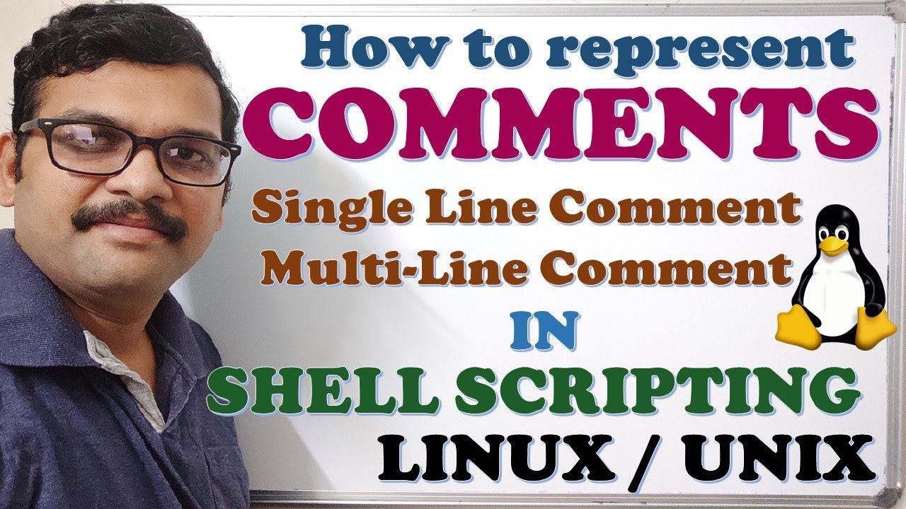 Comments In Shell Scripting Linux Unix Comments In Shell