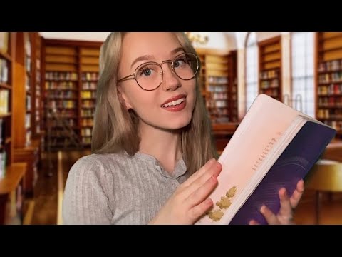 Asmr Library Roleplayрџ љ Typing Book Sounds Tapping Whispers Youtube