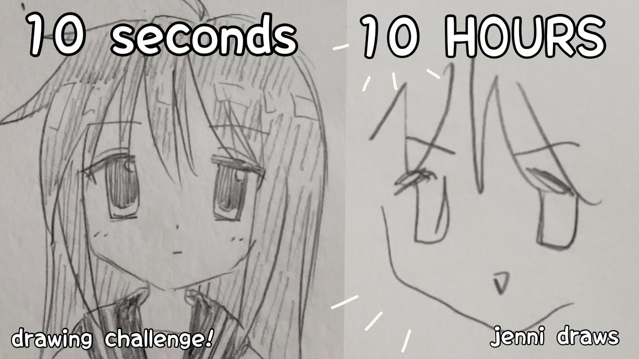 10 Second Challenge Kota Chan Anime Drawing Challenge Anime