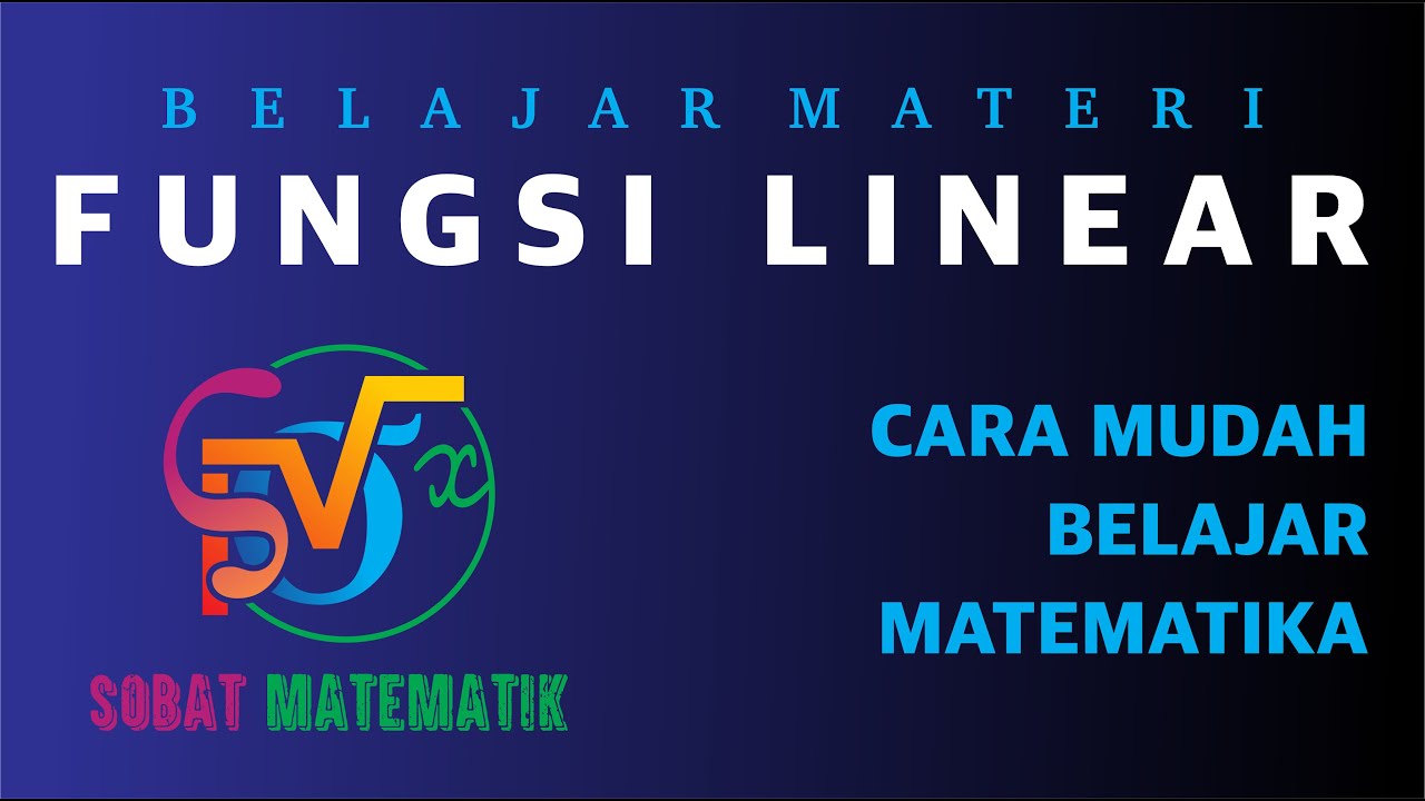 Fungsi Linear Youtube