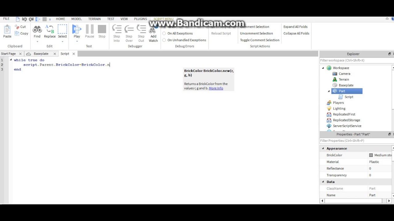 Roblox Studio Scripts Mopaliberty