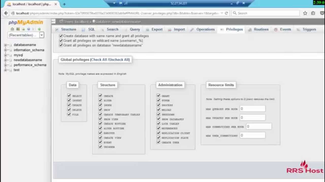 Phpmyadmin Full Tutorial How To Use Phpmyadmin Youtube