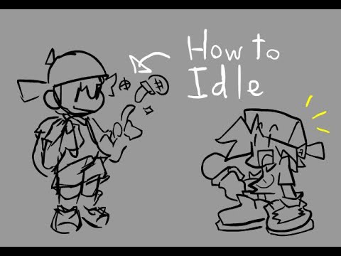How To Animate An Fnf Idle Tutorial Youtube
