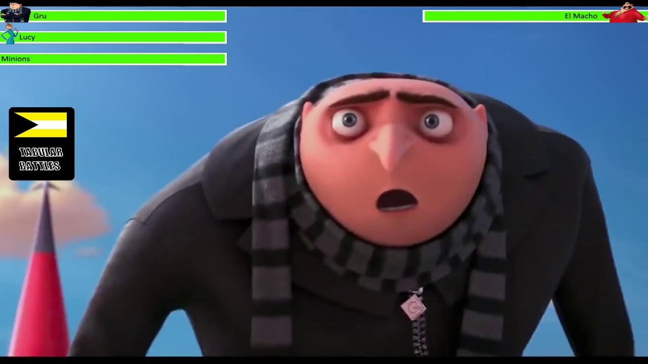 Despicable Me 2 Final Battle With Healthbars Youtube