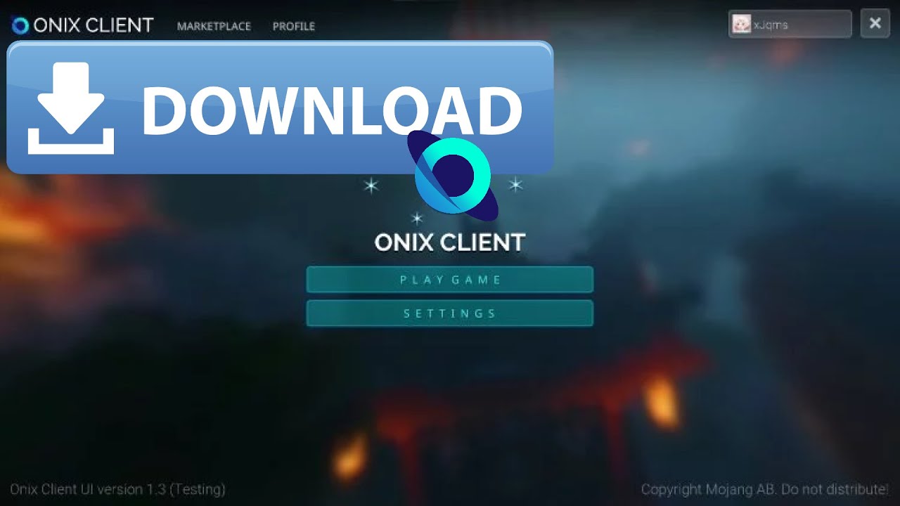 How To Download Onix Client Minecraft Bedrock Edition 1 21 Youtube