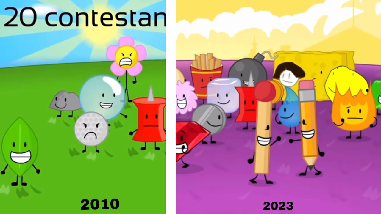 All Bfdi Intros 2010 2023 Youtube