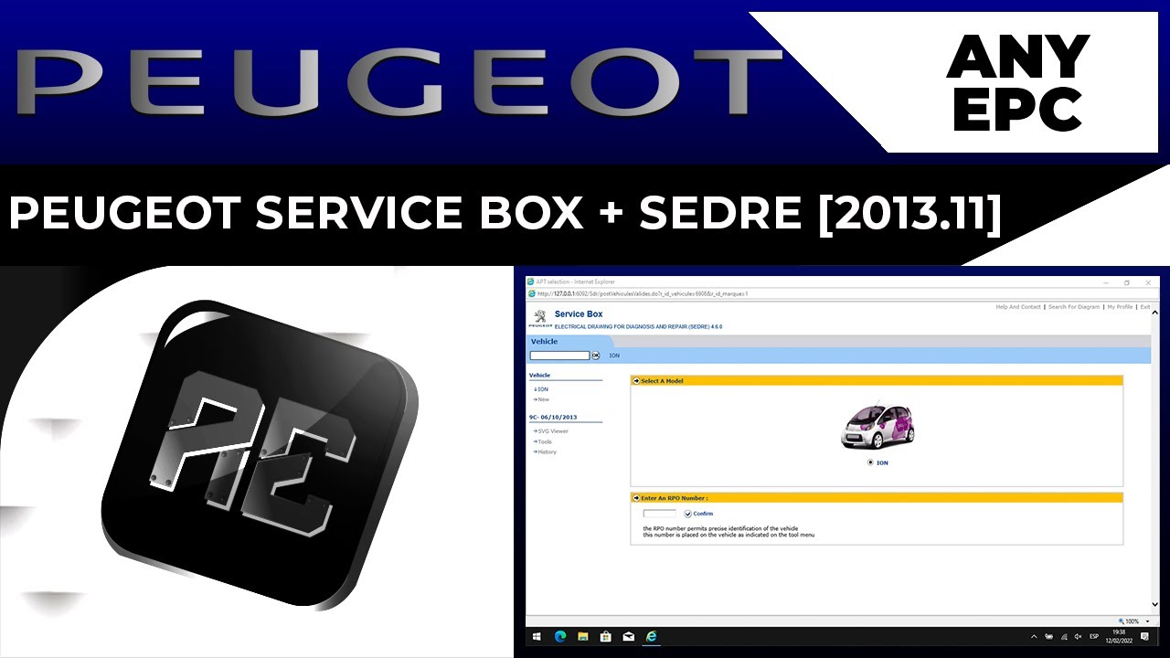 Peugeot Service Box Sedre 2013 11 Installation Youtube