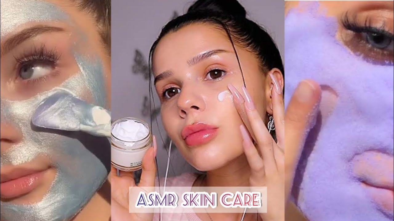 Asmr Most Satisfying Skin Care Youtube