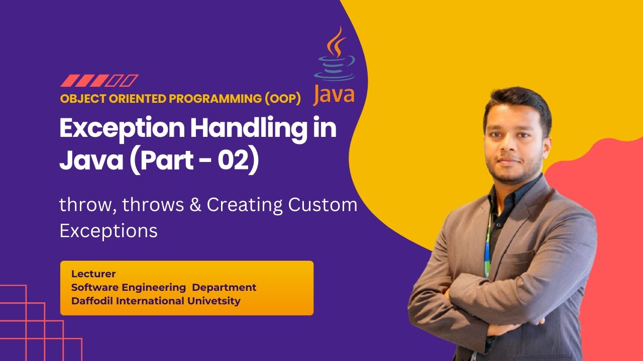 Exception Handling In Java Part 02 Youtube