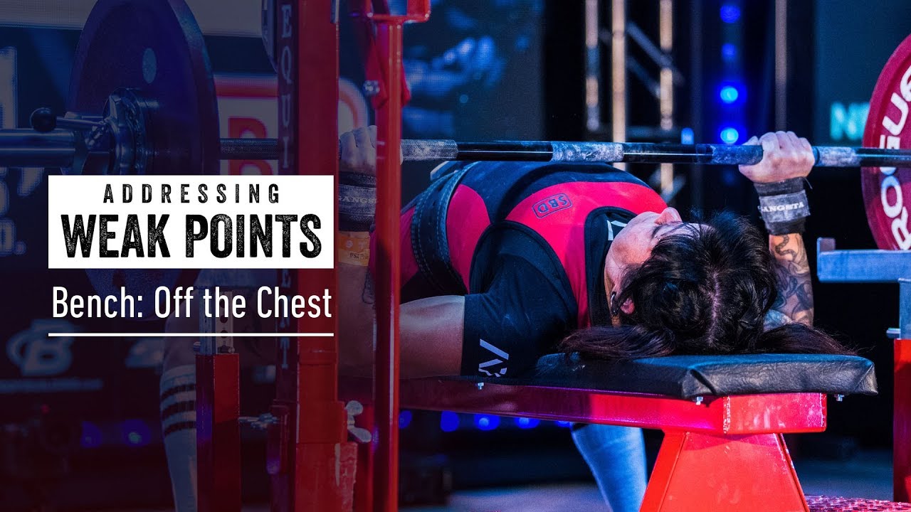 Addressing Weak Points Bench Off The Chest Jtsstrength Youtube