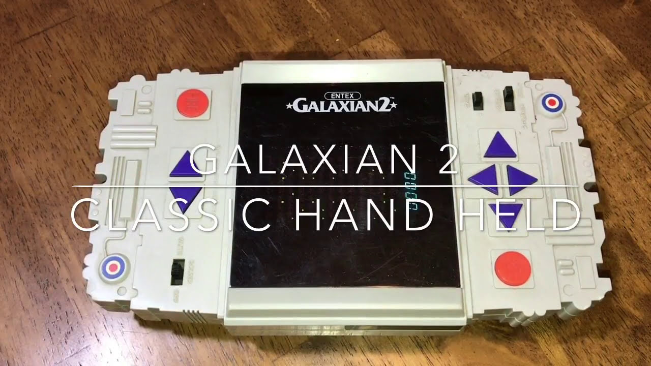 Galaxian 2 Lcd Handheld Game Youtube