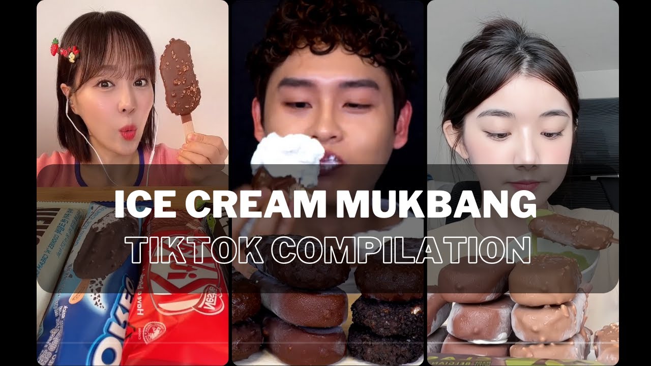 Ice Cream Mukbang Tiktok Compilation Youtube