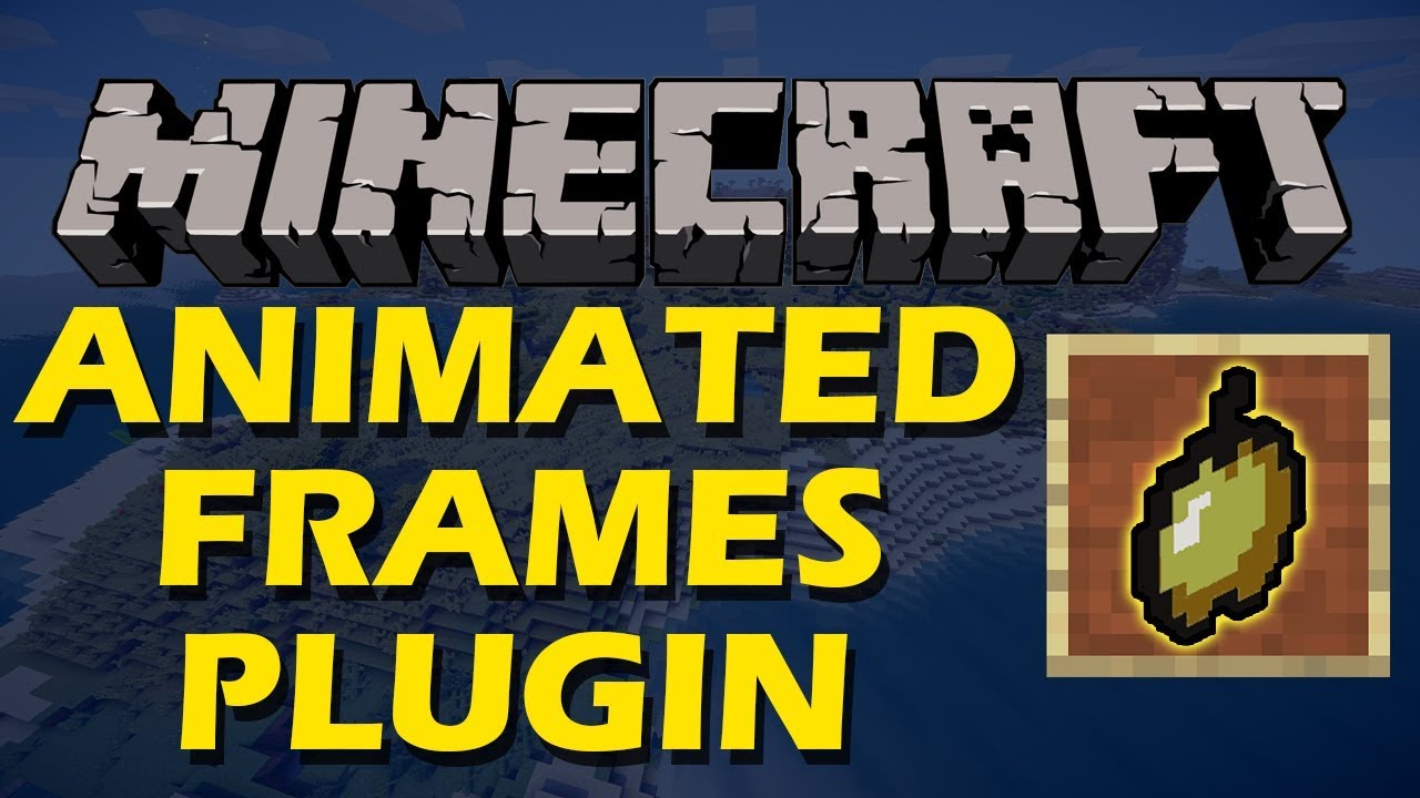 Play Gif S In Minecraft With Animated Frames Plugin Youtube