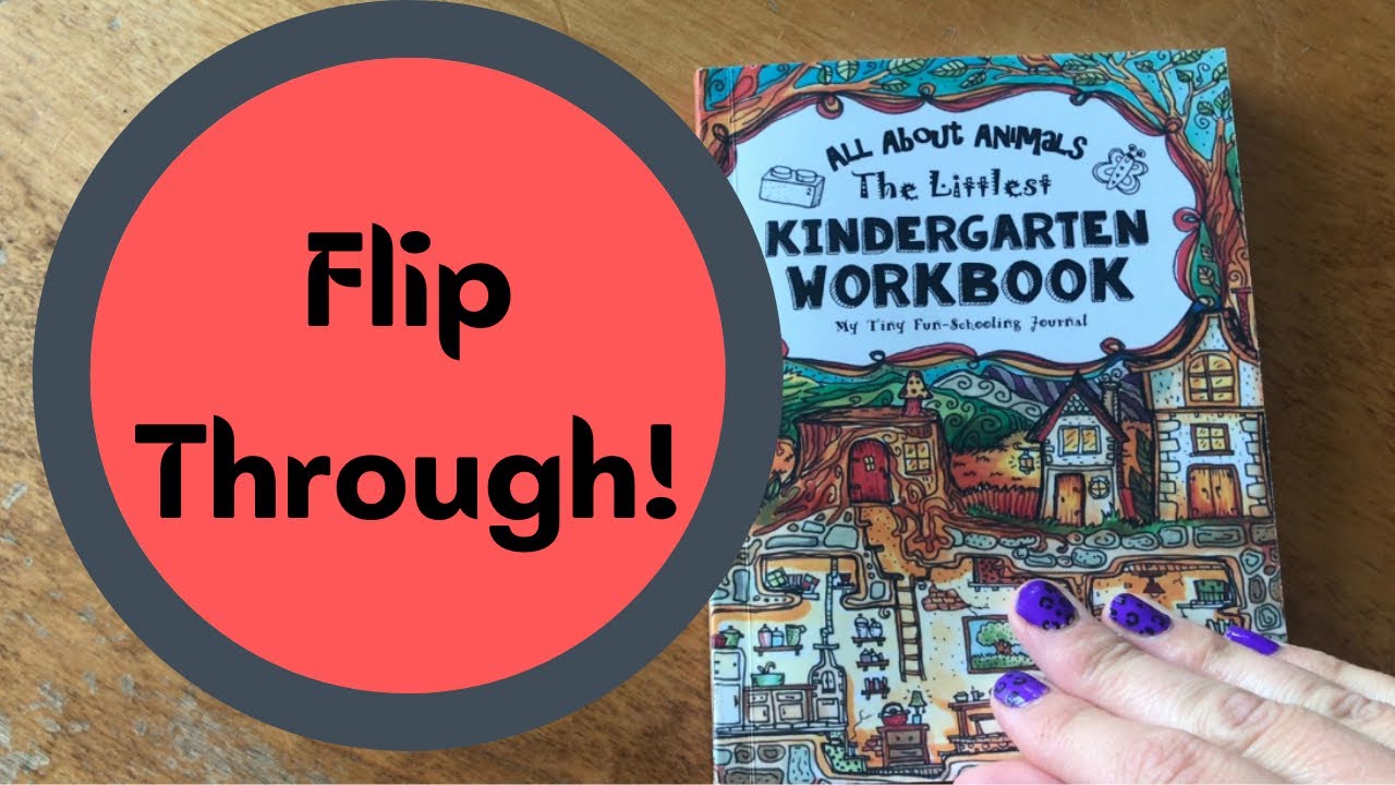The Littlest Kindergarten Workbook Funschooling The Thinking Tree