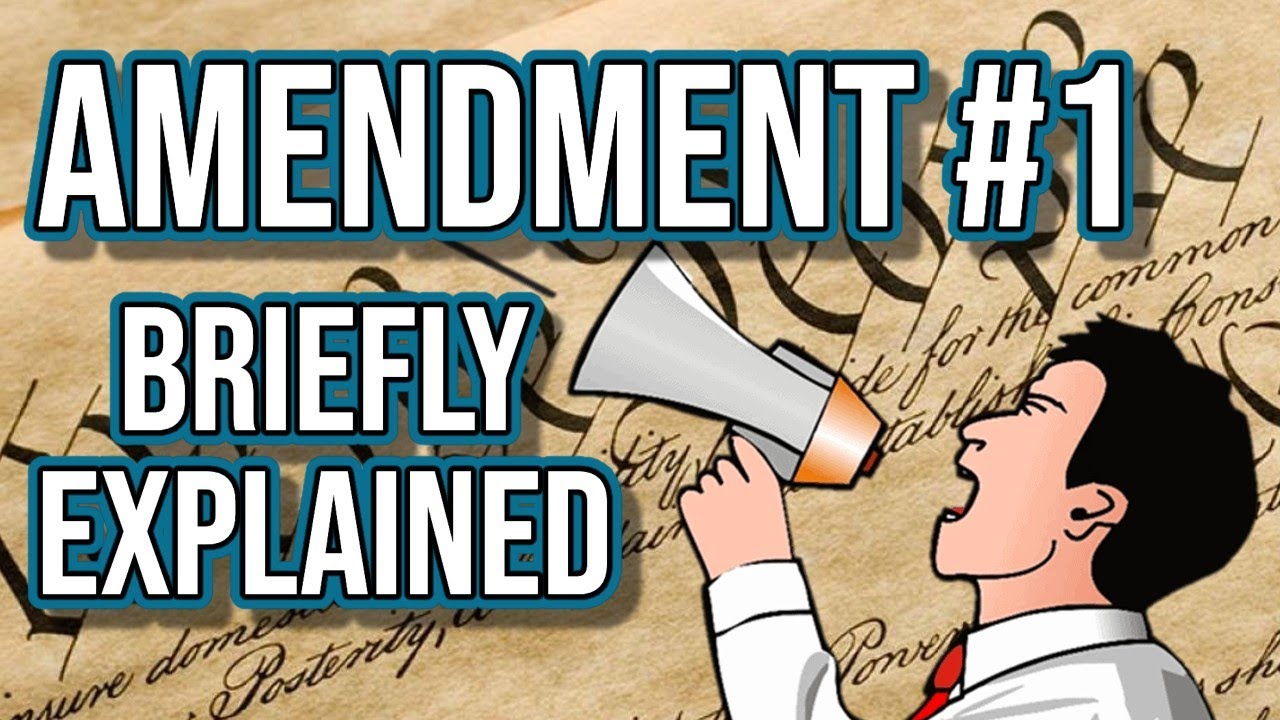First Amendment Explained U S Constitution Simplified Youtube