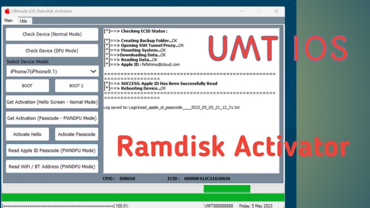 Ultimate Ios Ramdisk Activator Update Released Youtube