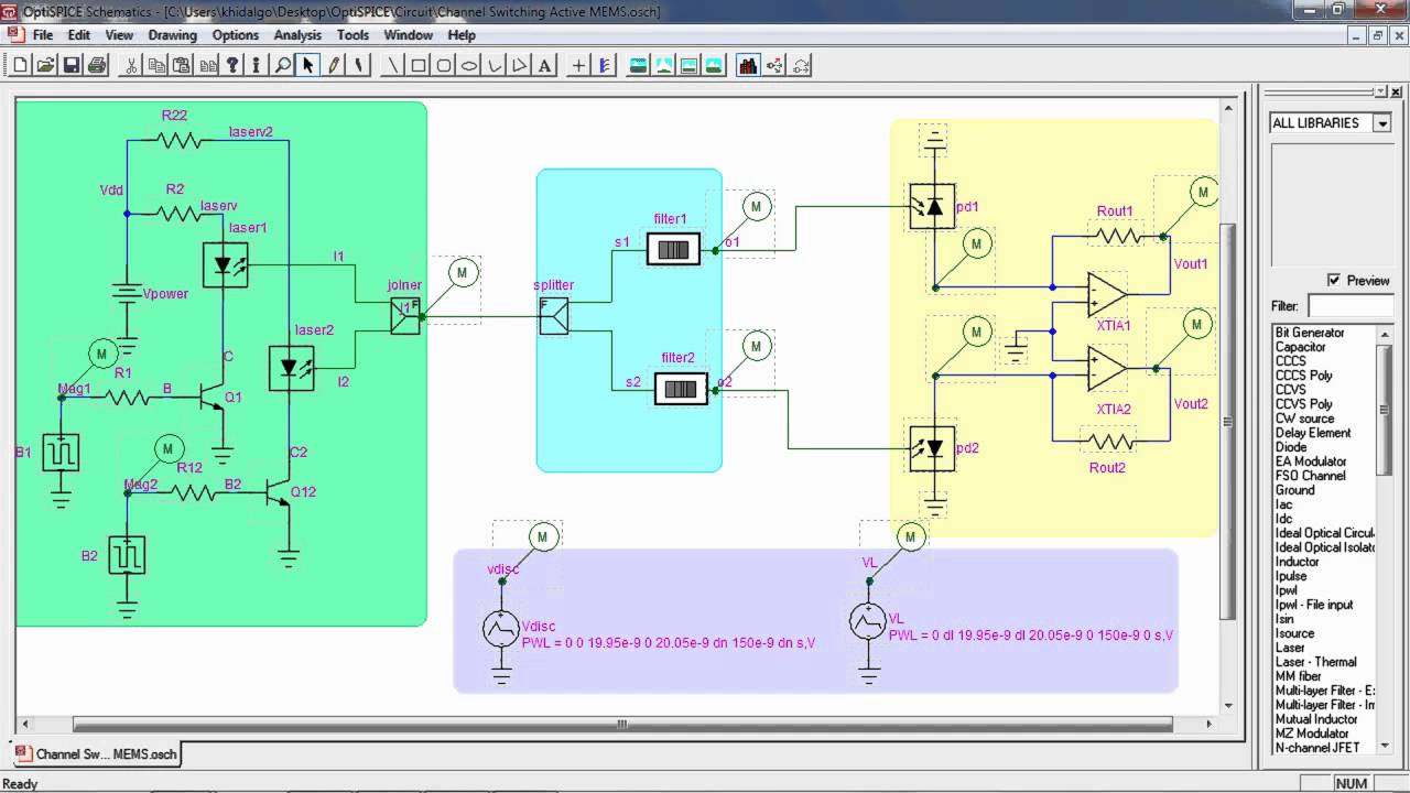 Optiwave Optical Spice Youtube