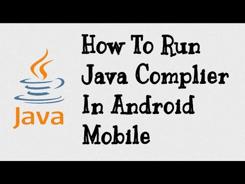 How To Compile Java Ide In Android Mobile Youtube
