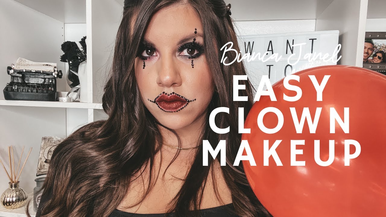 Easy Clown Makeup Tutorial Saubhaya Makeup