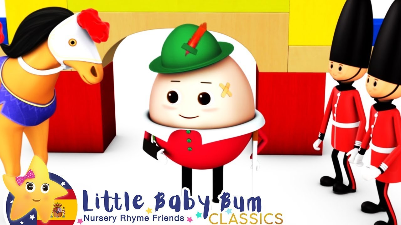 Canciones Infantiles Humpty Dumpty Dibujos Animados Little Baby