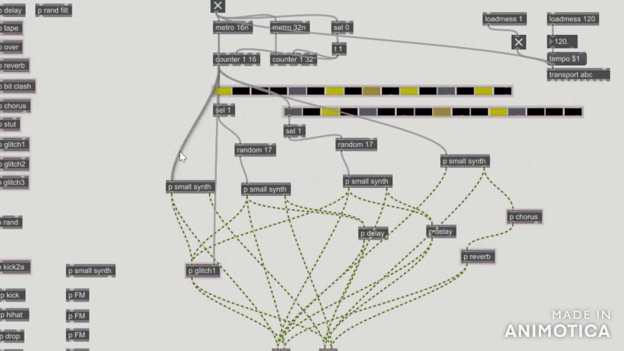 Block Patch Test 13 Max Msp Youtube