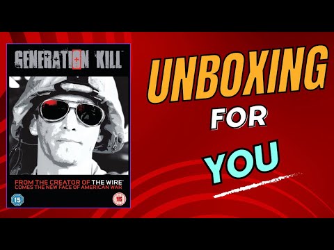 Generation Kill Bluray Unboxing Youtube