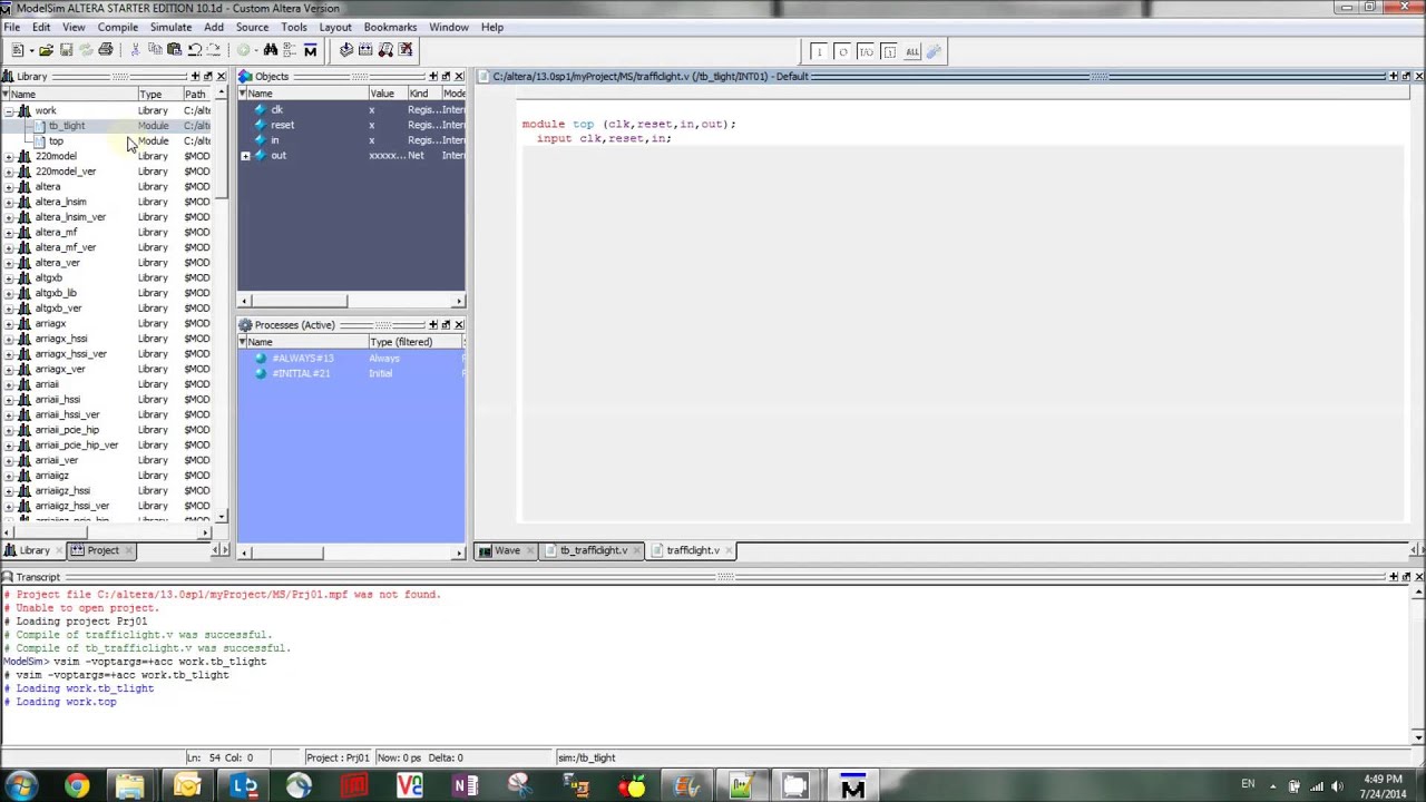 How To Use Modelsim Introduction Youtube