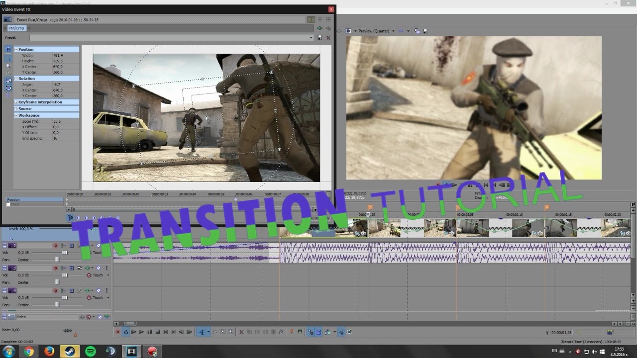 Transition Tutorial Youtube