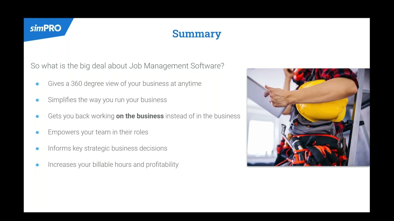 Connect 2021 Simpro Product Demo Youtube