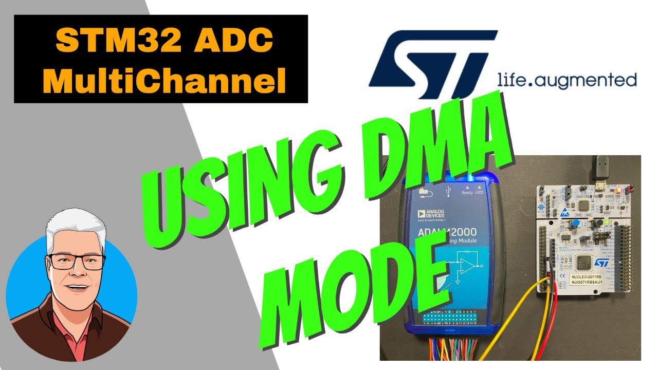 Stm32 Multi Adc Dma Method Youtube