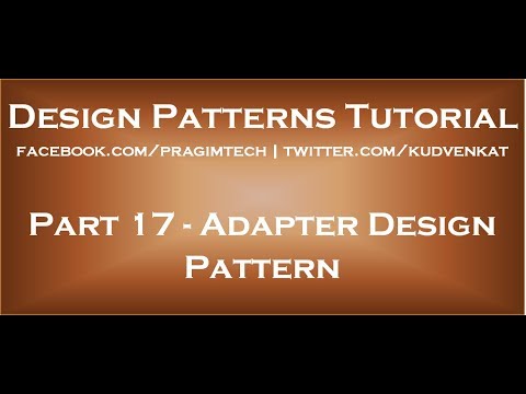 Adapter Design Pattern Youtube
