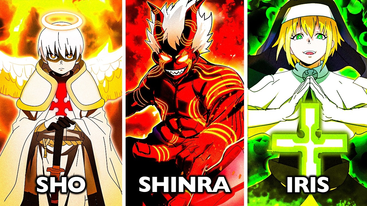 All 8 Pillars Their Strongest Powers In Fire Force Explained Shinra