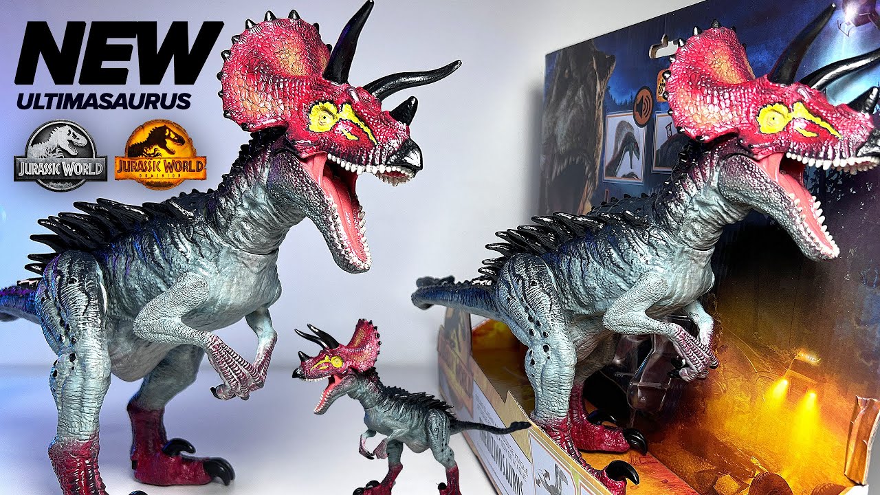 New Ultimasaurus Jurassic World Hybrid Dinosaur Toys Giganotosaurus