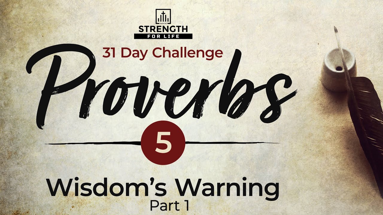 Day 5 Proverbs 5 Youtube