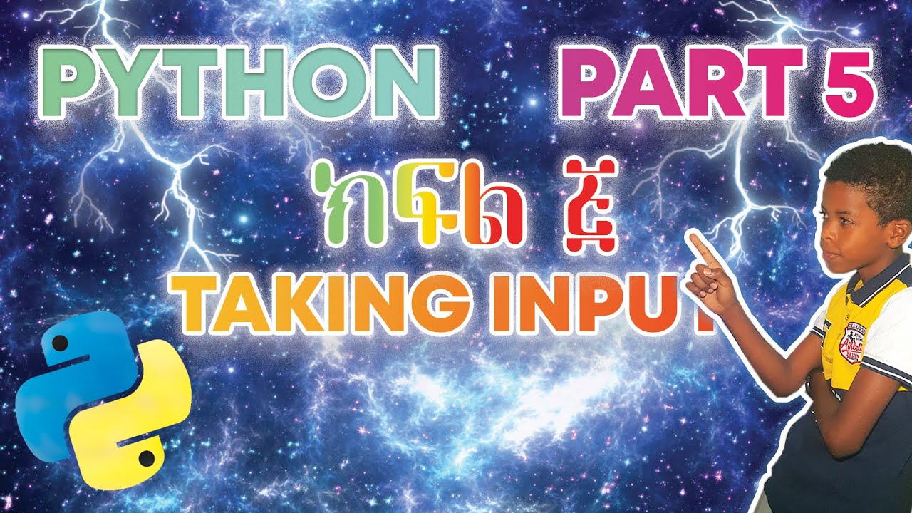 Input Python Lesson 5 Youtube