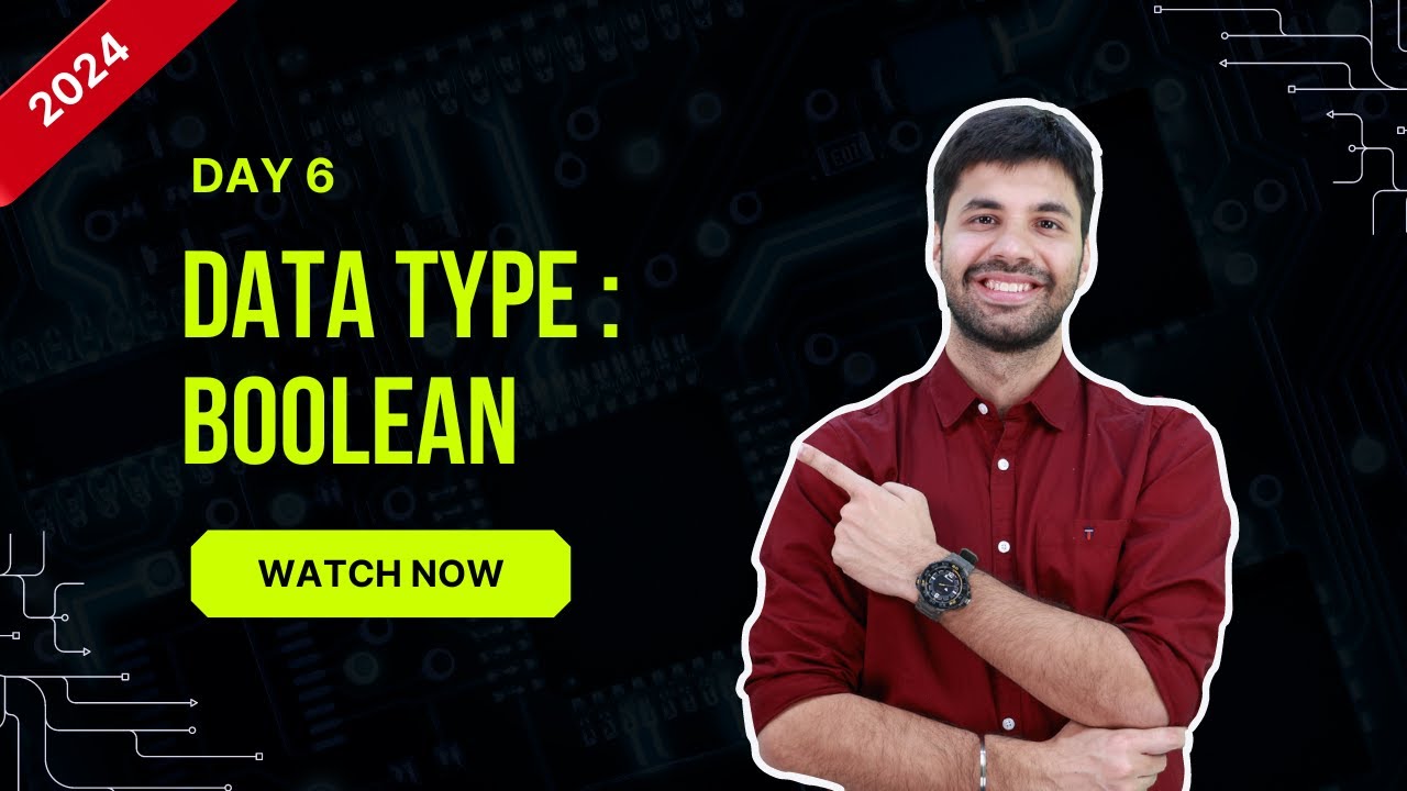 Hello Python Day 6 Boolean Data Type Youtube