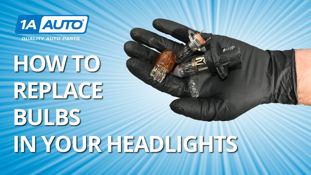 How To Replace Headlight Bulbs On A Car Truck Or Suv 1a Auto