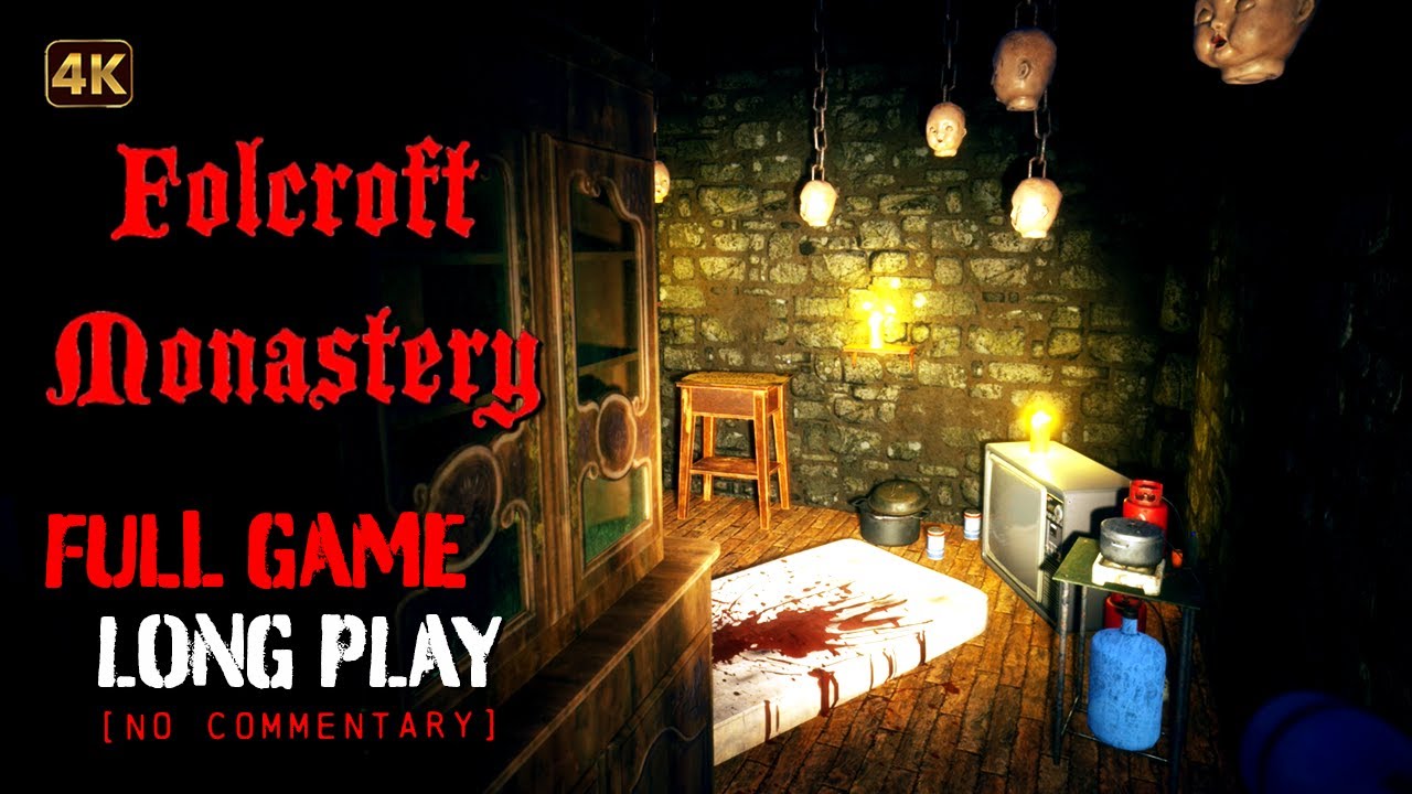 Folcroft Monastery Full Game Longplay Walkthrough 4k No